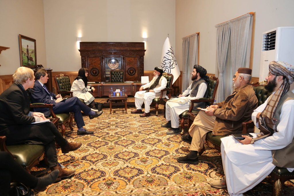 Today UNAMA head Ms. Deborah Lyons called on Deputy Foreign Minister ...
