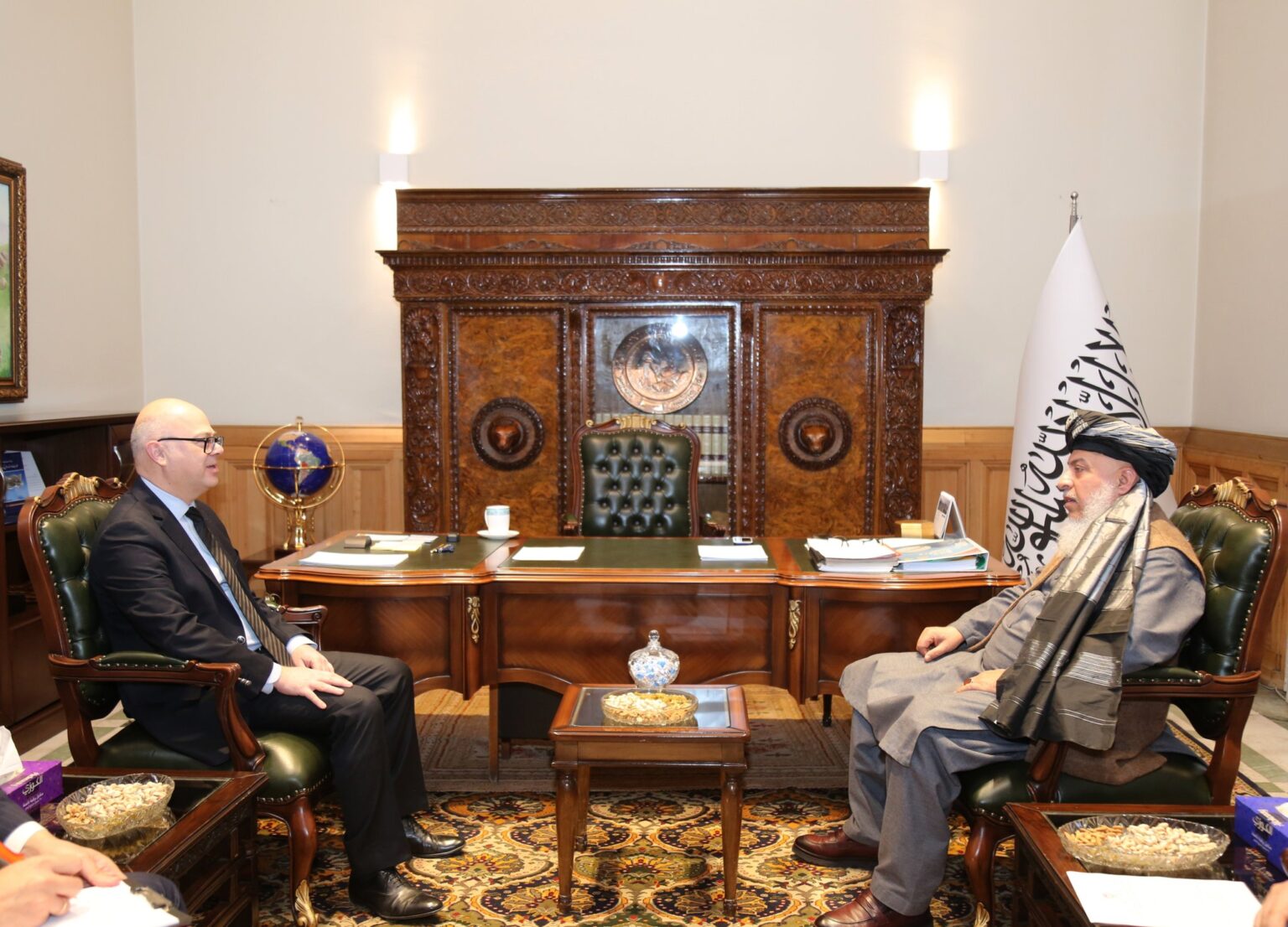 Today, the Turkish Ambassador in Kabul Cihad Erginay called on IEA ...
