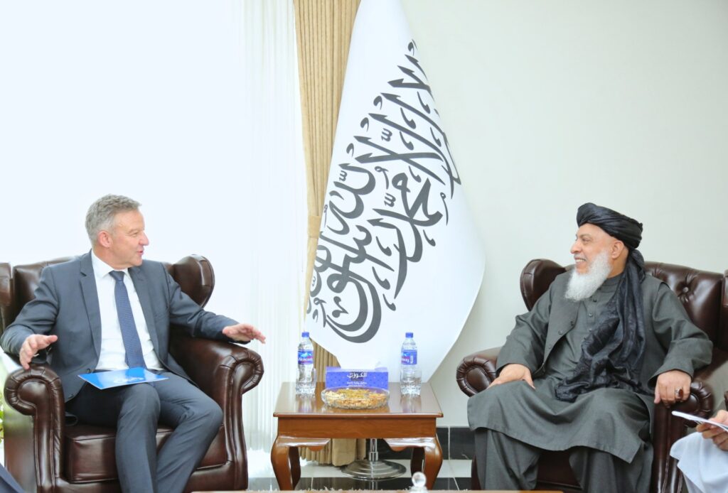 The Deputy Special Representative of UNAMA in Afghanistan, Mr. Marcus ...